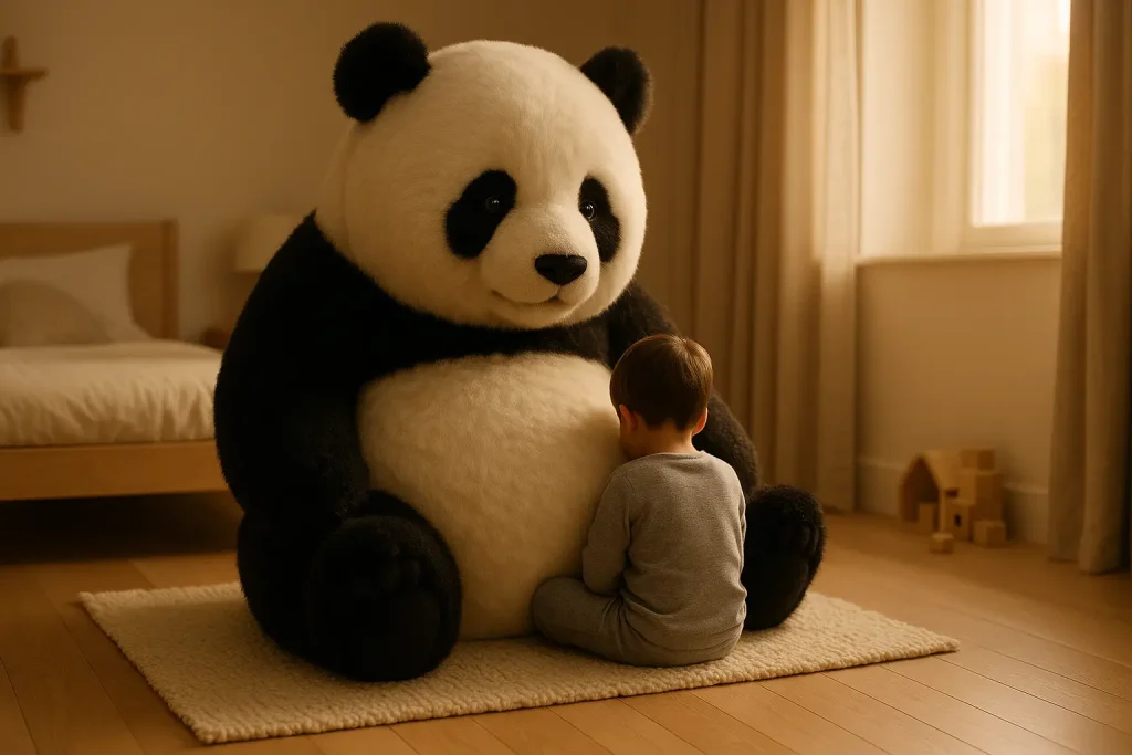Panda Peluche Géant 200cm | Câlin XXL | Livraison Offerte